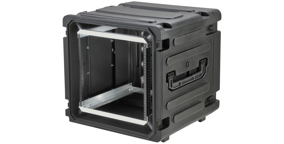 SKB 12U 20in Rolling Shock Rack | Road Ready Gear Case