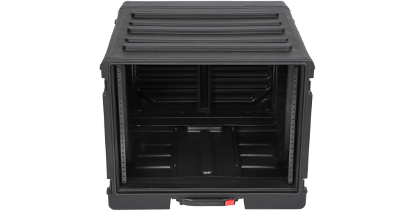 8U SKB Rolling Rack - Easy Transport | Strong, Durable Roto-Molded Design